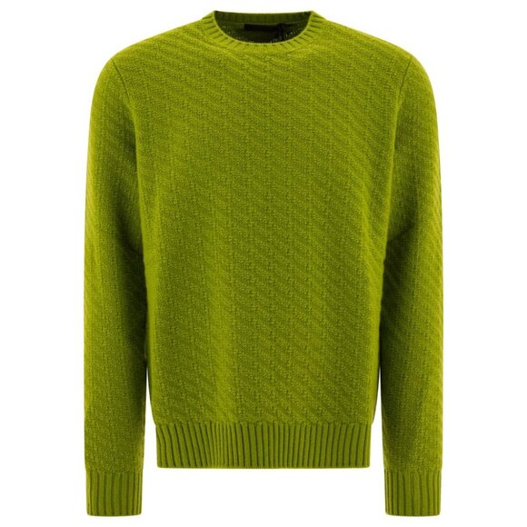 Prada | Sweaters | Prada Wool And Cashmere Blend Sweater Tag Size 5 Men ...